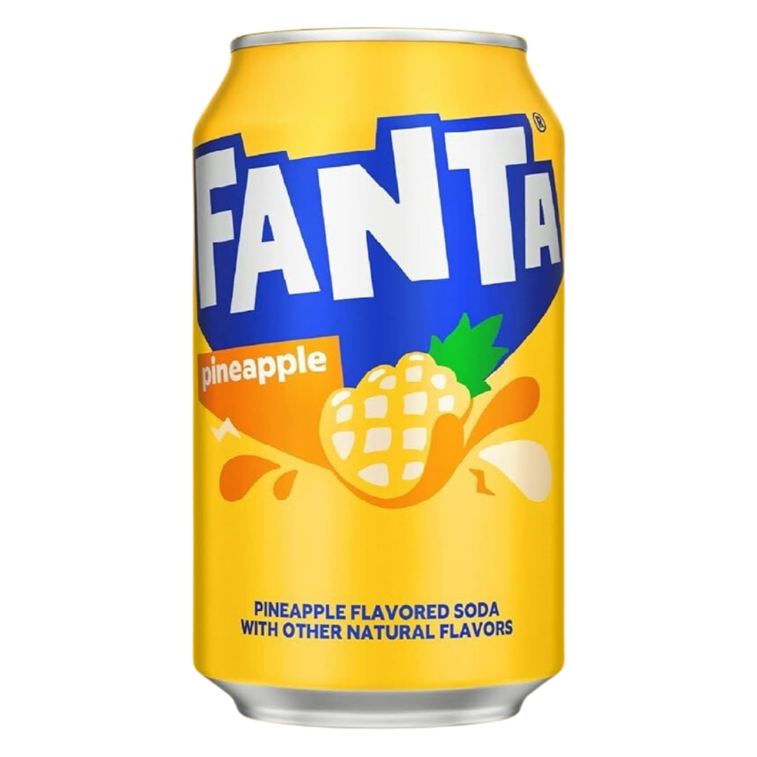 Fanta Pineapple 355 ml – Fruchtiger Ananas Softdrink